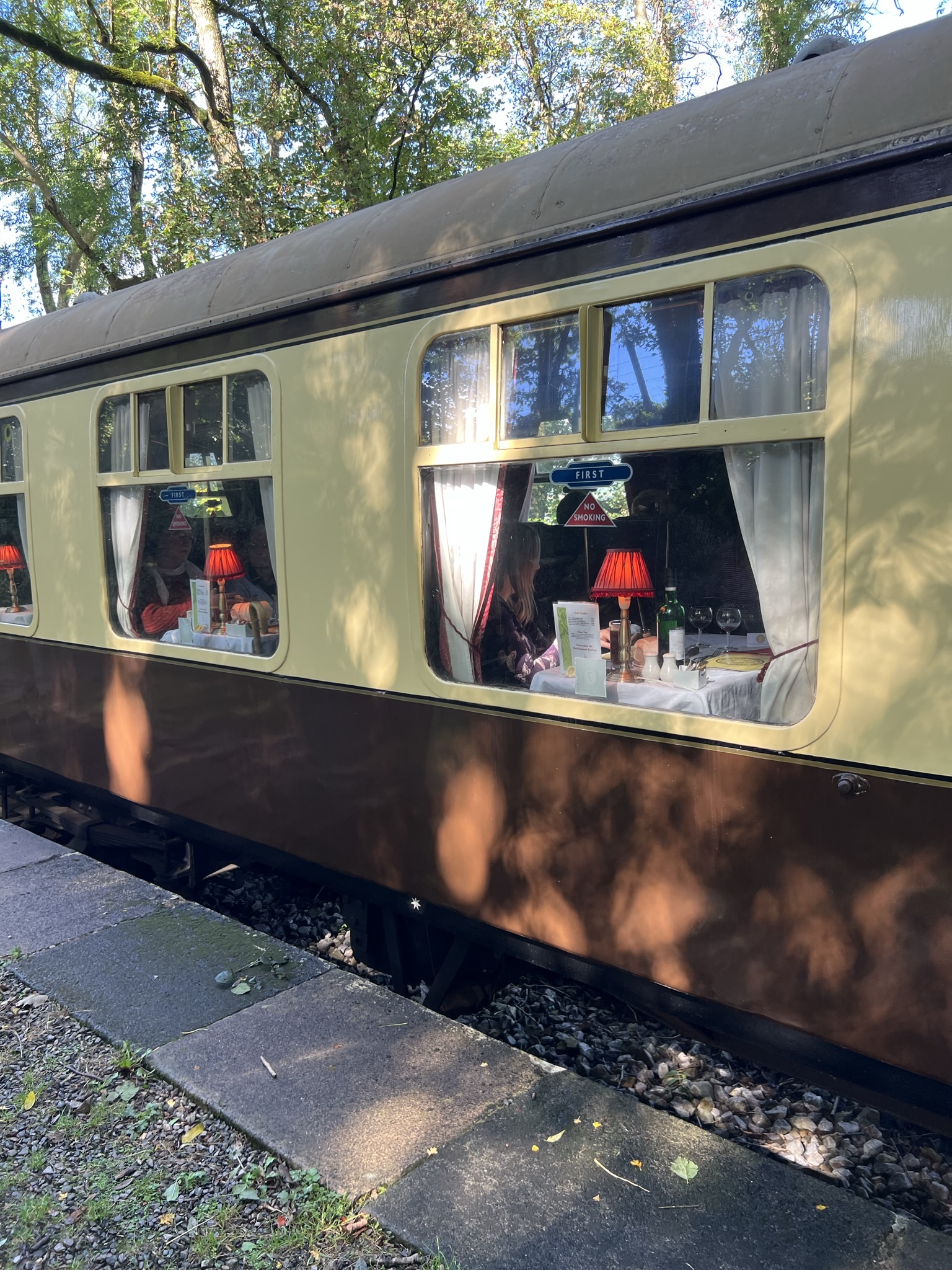 Cream Tea Experience on a Train - The East Somerset Railway