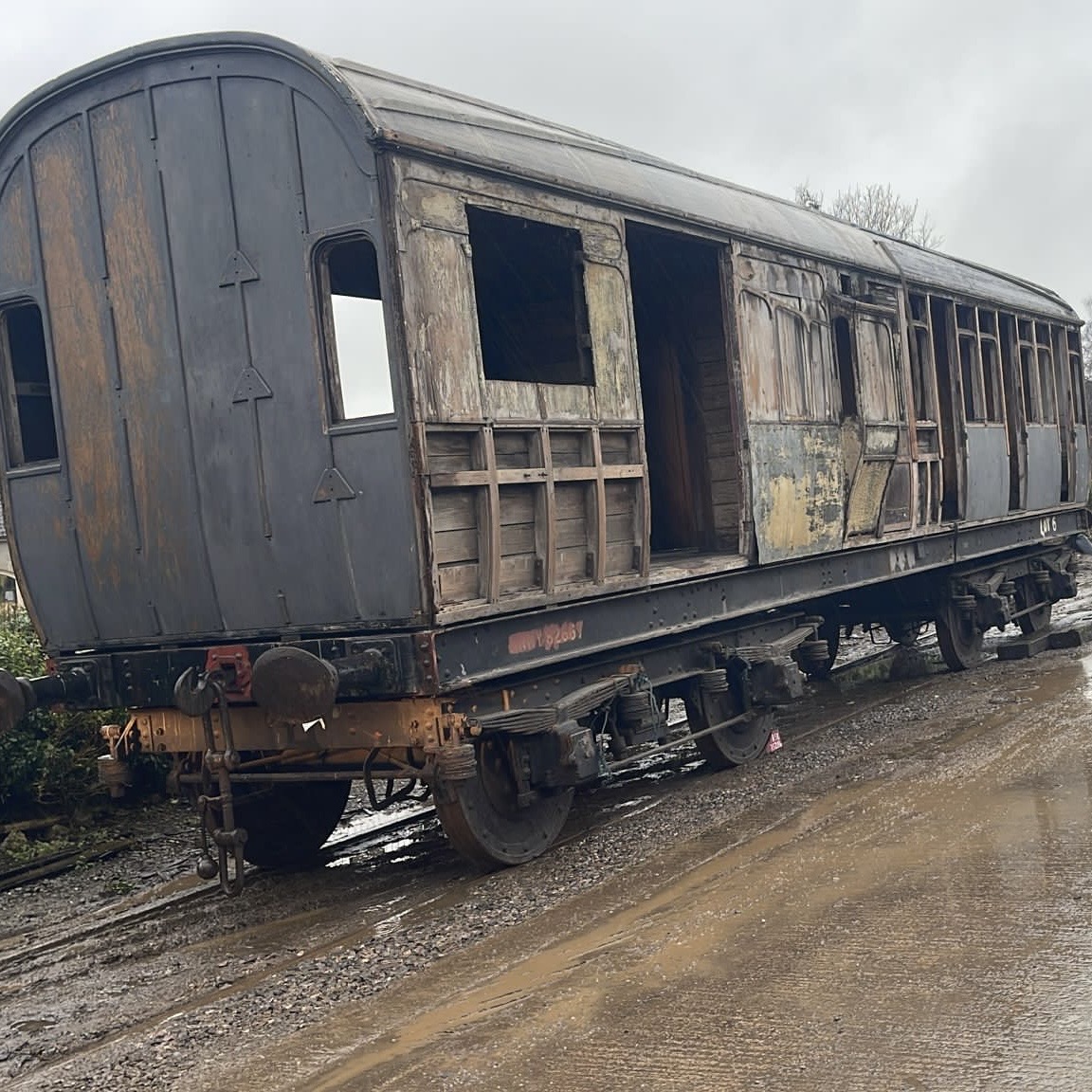 Taff Vale 1911 Coach Arrives